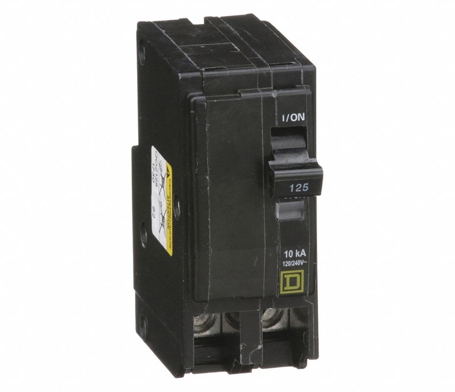 SQUARE D Interruptor de Circuito de Enchufe, Serie QO, Número de Polos ...