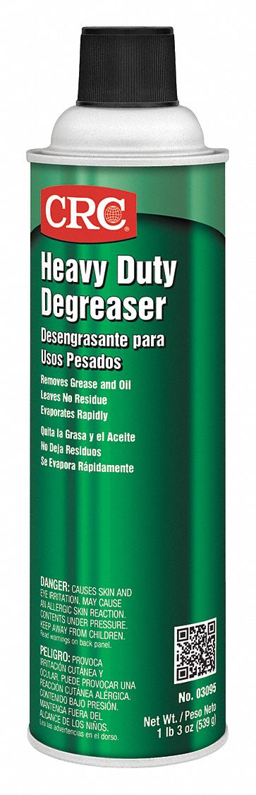 CRC Degreaser, 20 oz Cleaner Container Size, Aerosol Can Cleaner ...