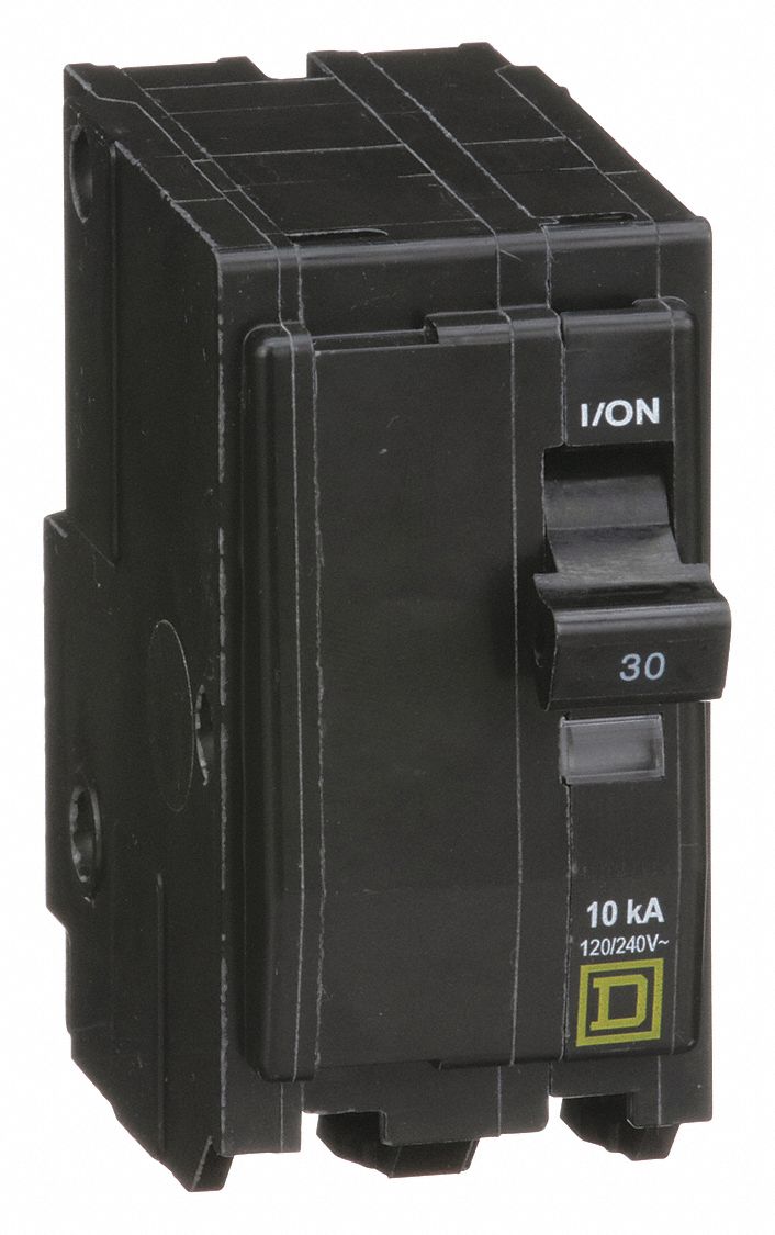 SQUARE D, 30 A, 120/240V AC, Miniature Circuit Breaker - 1D307|QO230 - Grainger