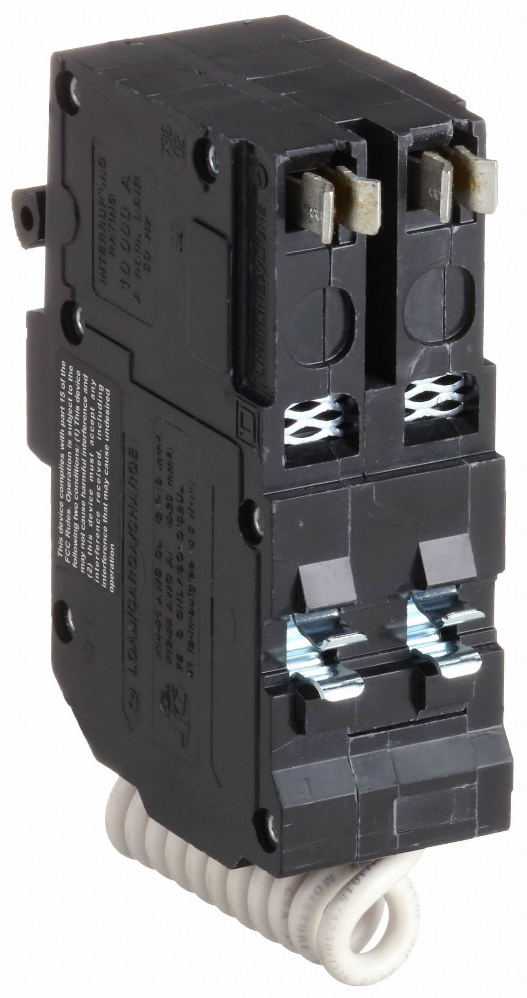 SQUARE D Miniature Circuit Breaker: 60 A, 120/240V AC, Single Phase ...