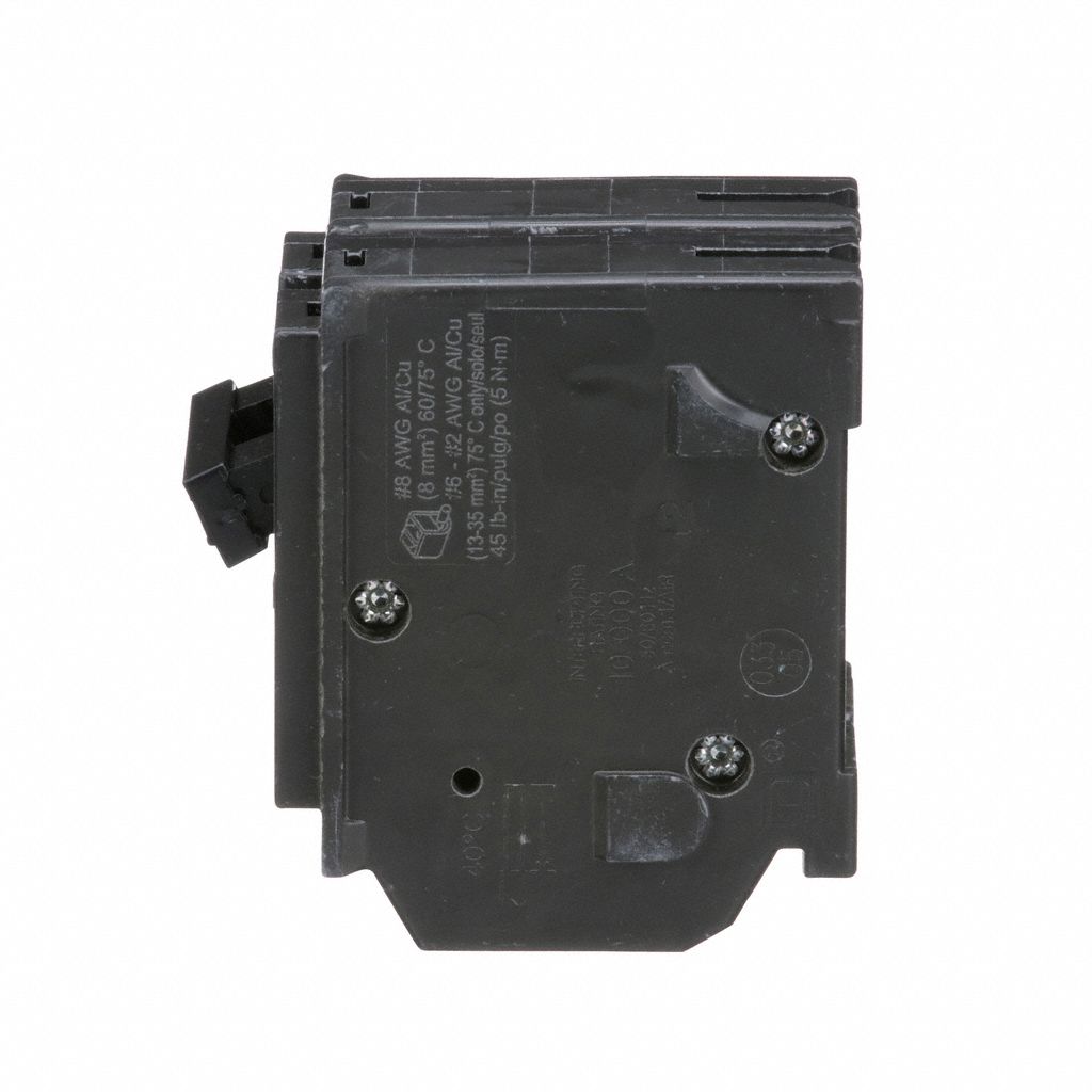SQUARE D Miniature Circuit Breaker: 40 A, 120/240V AC, Single Phase ...