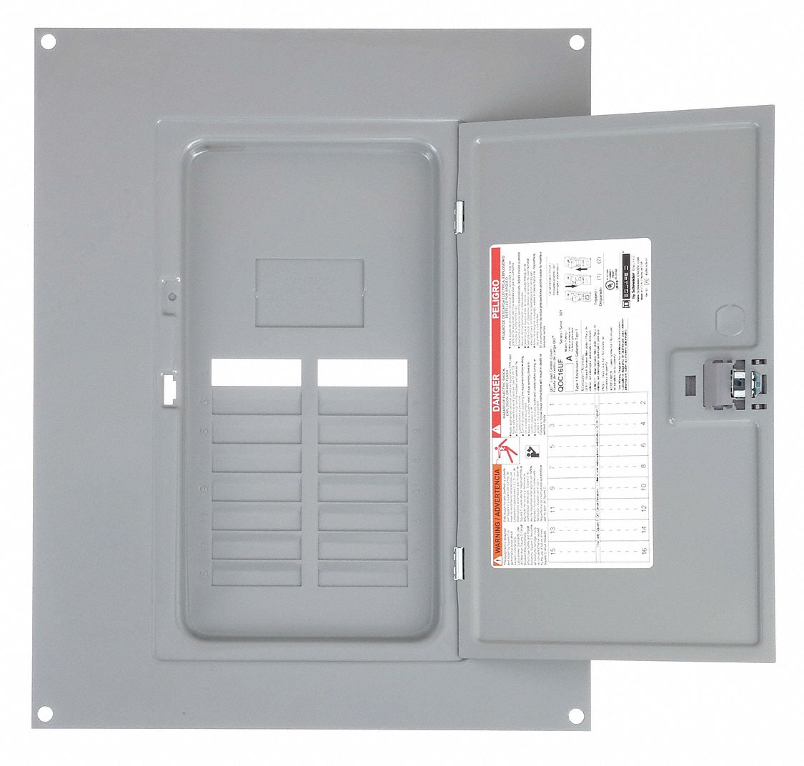 SQUARE D Cubierta,16 Espacios,Mont Superficie - 1D428 | QOC16US ...