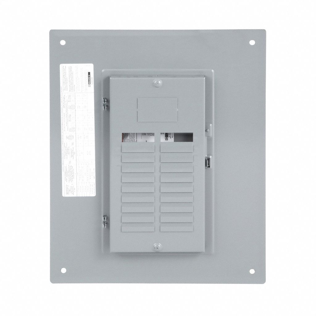 SQUARE D Load Center Cover: 19.12 in Lg, Mfr. No. QO120L125PG ...