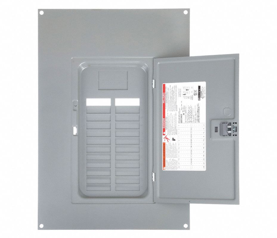 SQUARE D Cubierta,24 Espacios,Mont Superficie - 1D434 | QOC24US ...