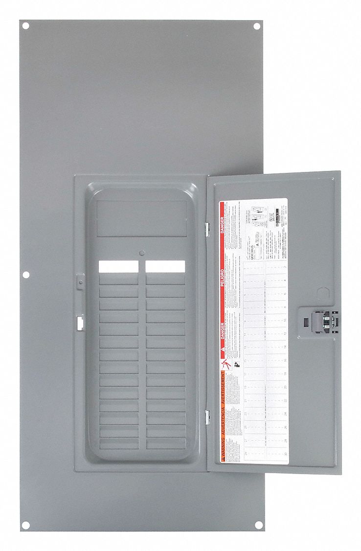 Load Center Cover: In Lg, 1, Door, Non-Vented, 30 Spaces, 53% OFF