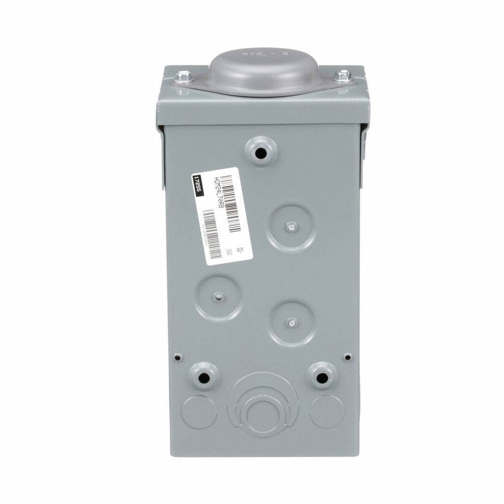 SQUARE D Load Center: 70 A Amps, 120/240V AC, 2 Spaces, 1 Phase, 2 Max ...