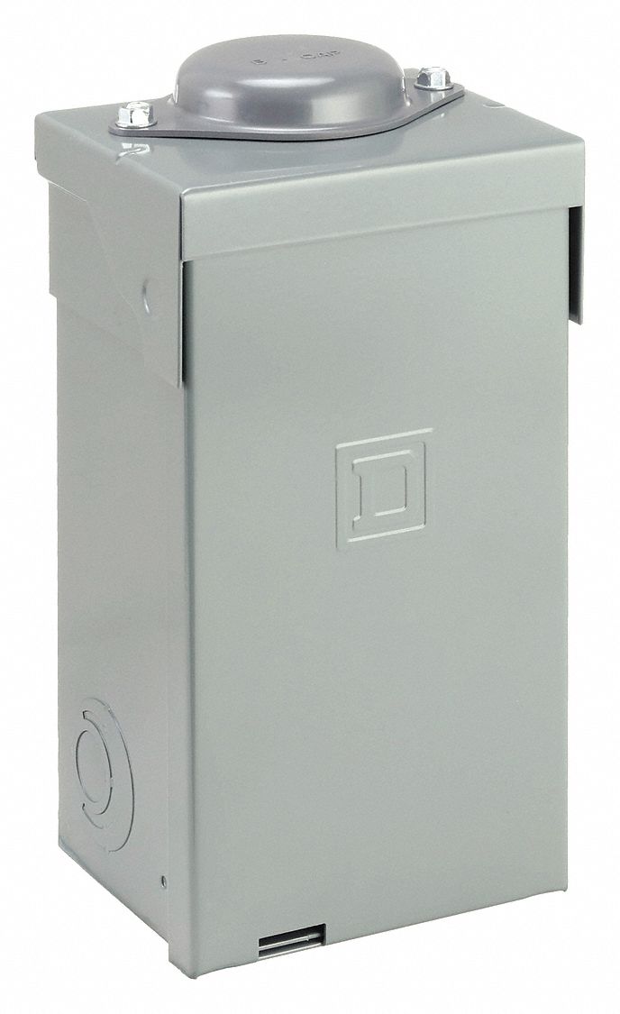 SQUARE D Cento de Carga, Zapata Principal,70 Amperes,120/240VCA Voltaje ...