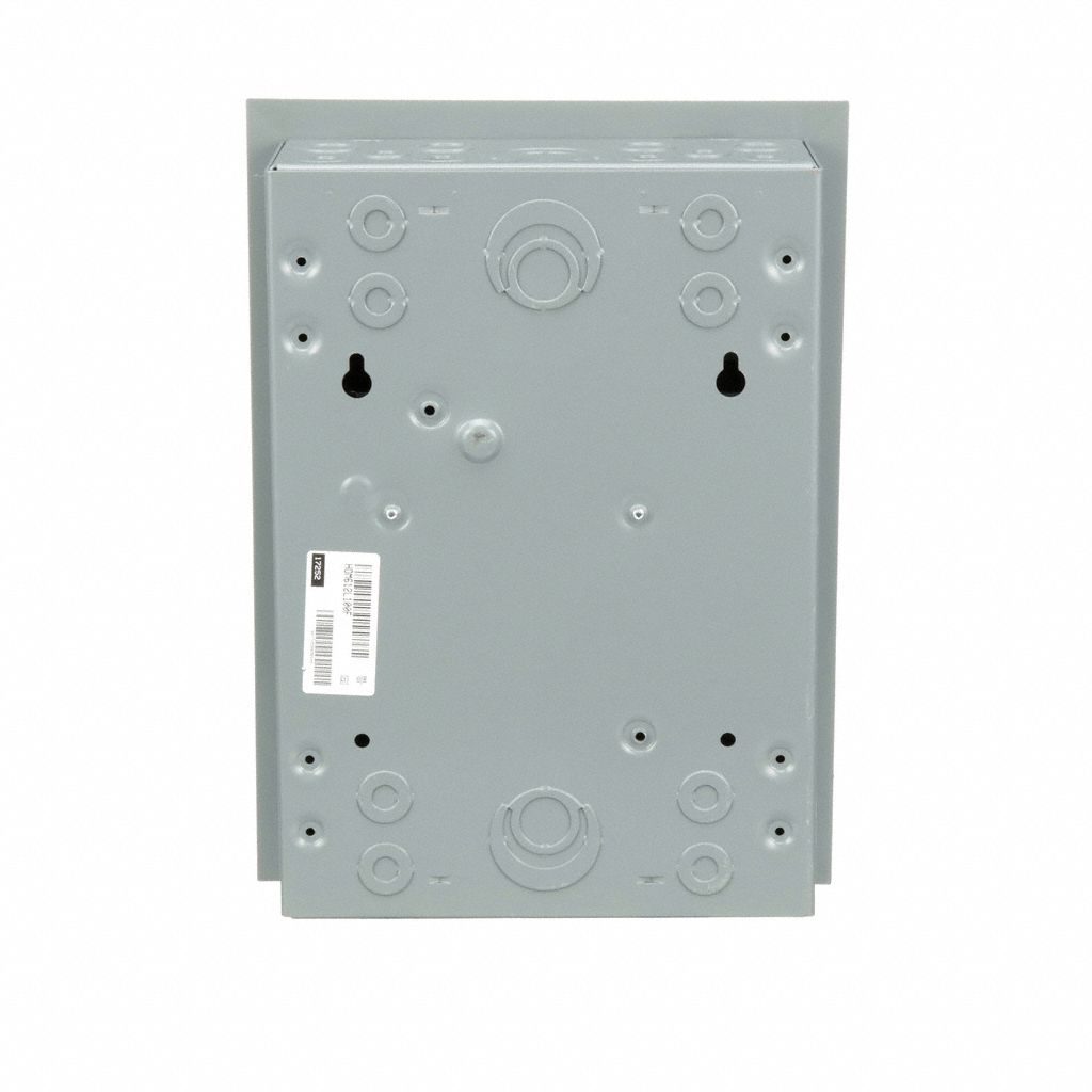 SQUARE D Load Center: 100 A Amps, 120/240V AC, 6 Spaces, 1 Phase, 6 Max ...