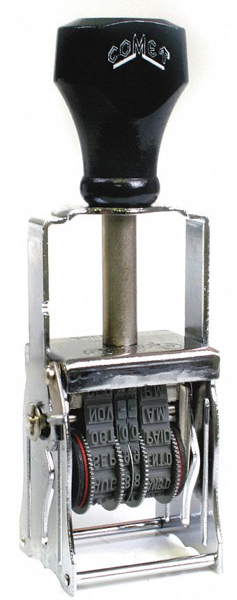 Jan 01 2019 - Dec 31 2024, Black, Self-Inking Date Stamp - 1DAB1|038702 ...