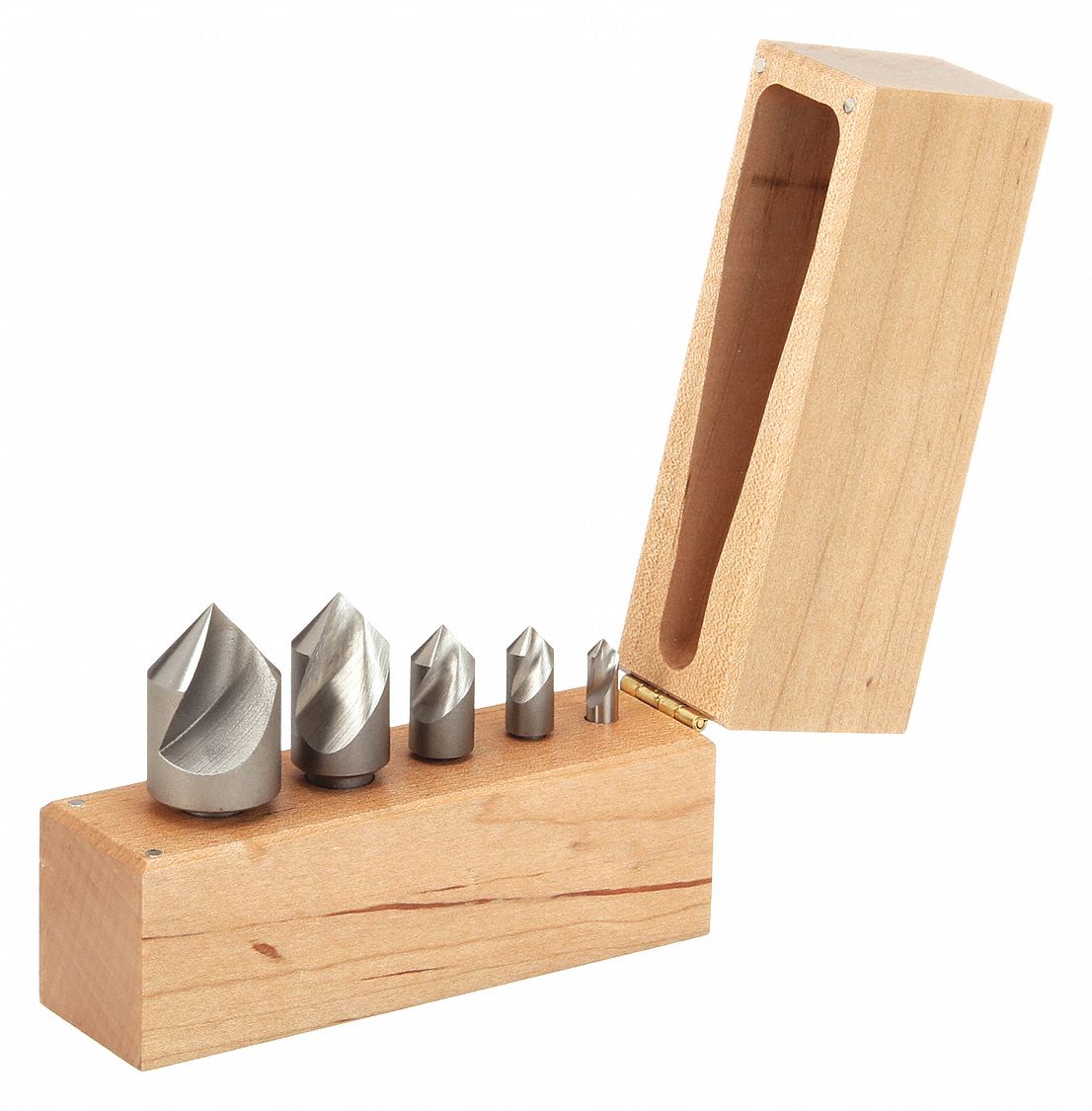 KEO, High Speed Steel, Bright (Uncoated) Finish, Countersink Set ...