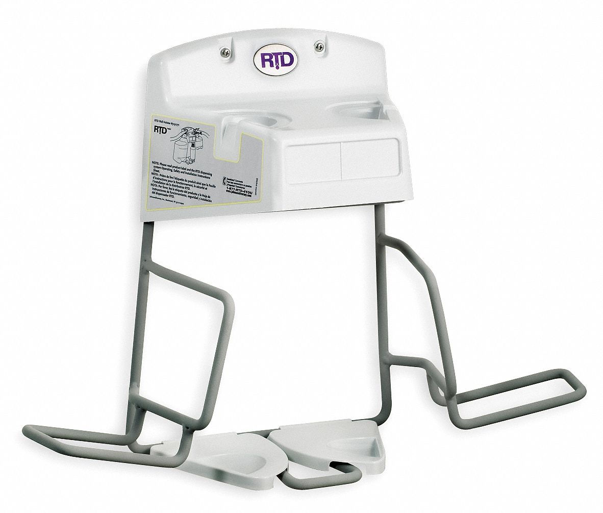 DIVERSEY, RTD, (2) 1.5L or 5L RTD Bottles, Wall Holster - 1DE90 ...