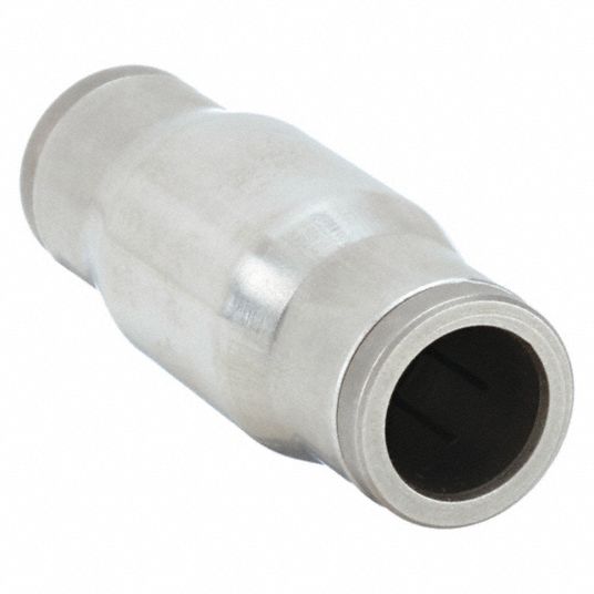 LEGRIS, 6 mm OD x 6 mm OD Size, Push-to-Connect x Push-to-Connect, Straight Union - 1DEX7|3806 ...