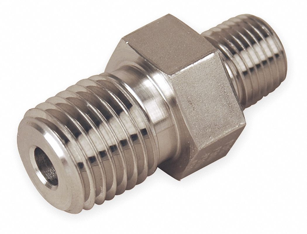 PARKER Niple Hexagonal MNPT 3 8 X 1 4 Tama o De Tuber a Acople De