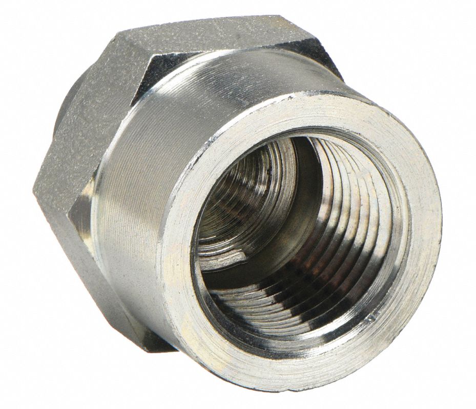 PARKER Acople Reductor Hexagonal, HNPT, 1/2" x 1/4" Tamaño de Tubería ...