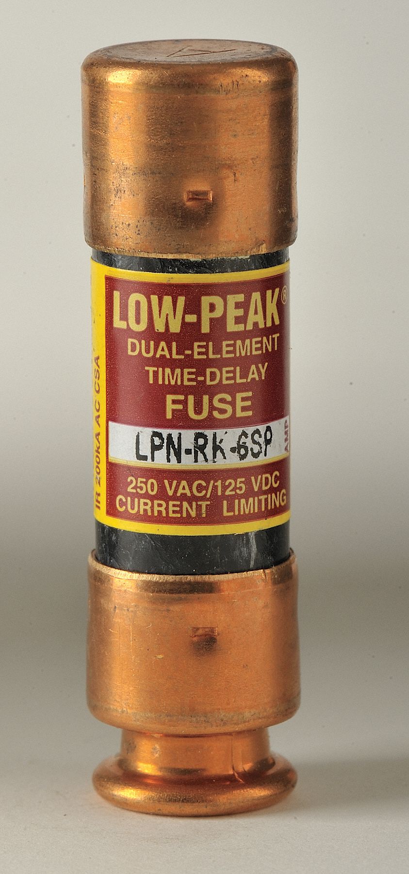 BUSSMANN, Class RK1, LPN-RK-SP Series, Fuse - 1DH18|LPN-RK-6SP - Grainger