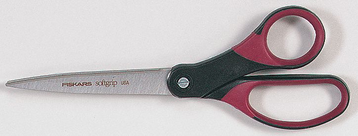 Scissor, For Multi-purpose Cutting, Stainless Steel, 3 7/8 in - Grainger