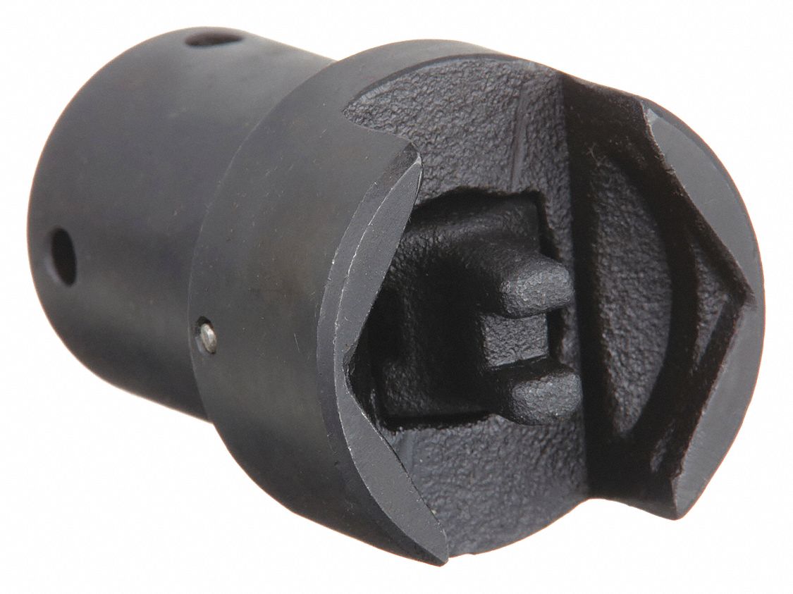 1/2 in Drive Size, For 2 in_3/4 in Plug Size, Drum Bung Impact Socket ...