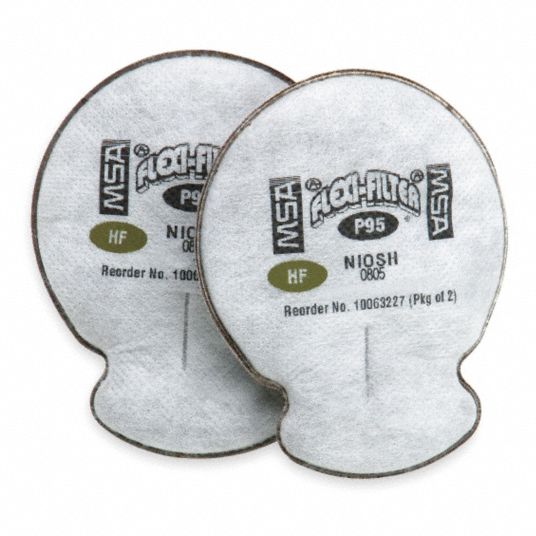 N95/Nuisance Organic Vapor, Black Color, Filter - 1DKR7|818347 - Grainger