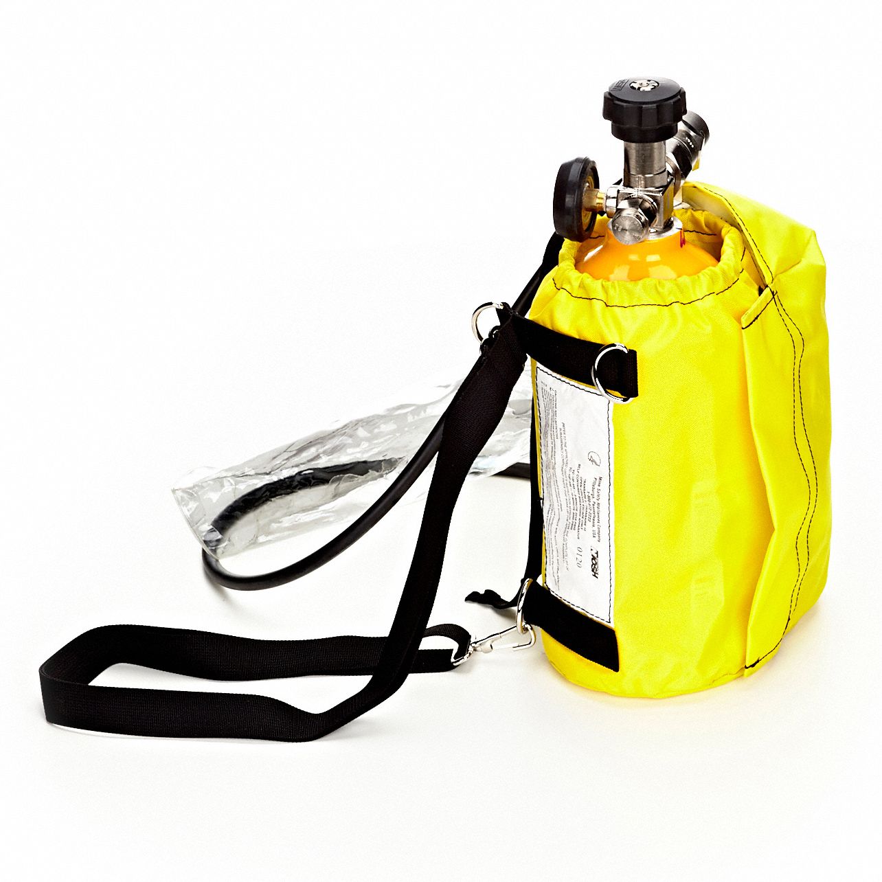 MSA Emergency Escape Breathing Apparatus: 5 min Escape Duration, 40 lpm ...