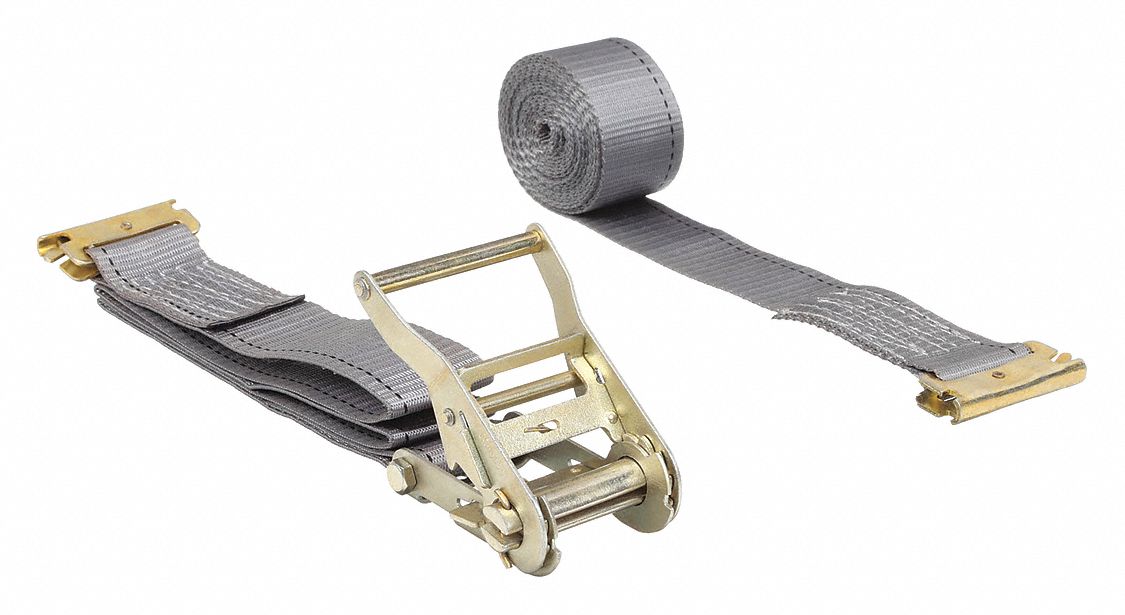 E-Track, 1,000 lb WLL, Tie Down Strap - 1DKX2|1DKX2 - Grainger
