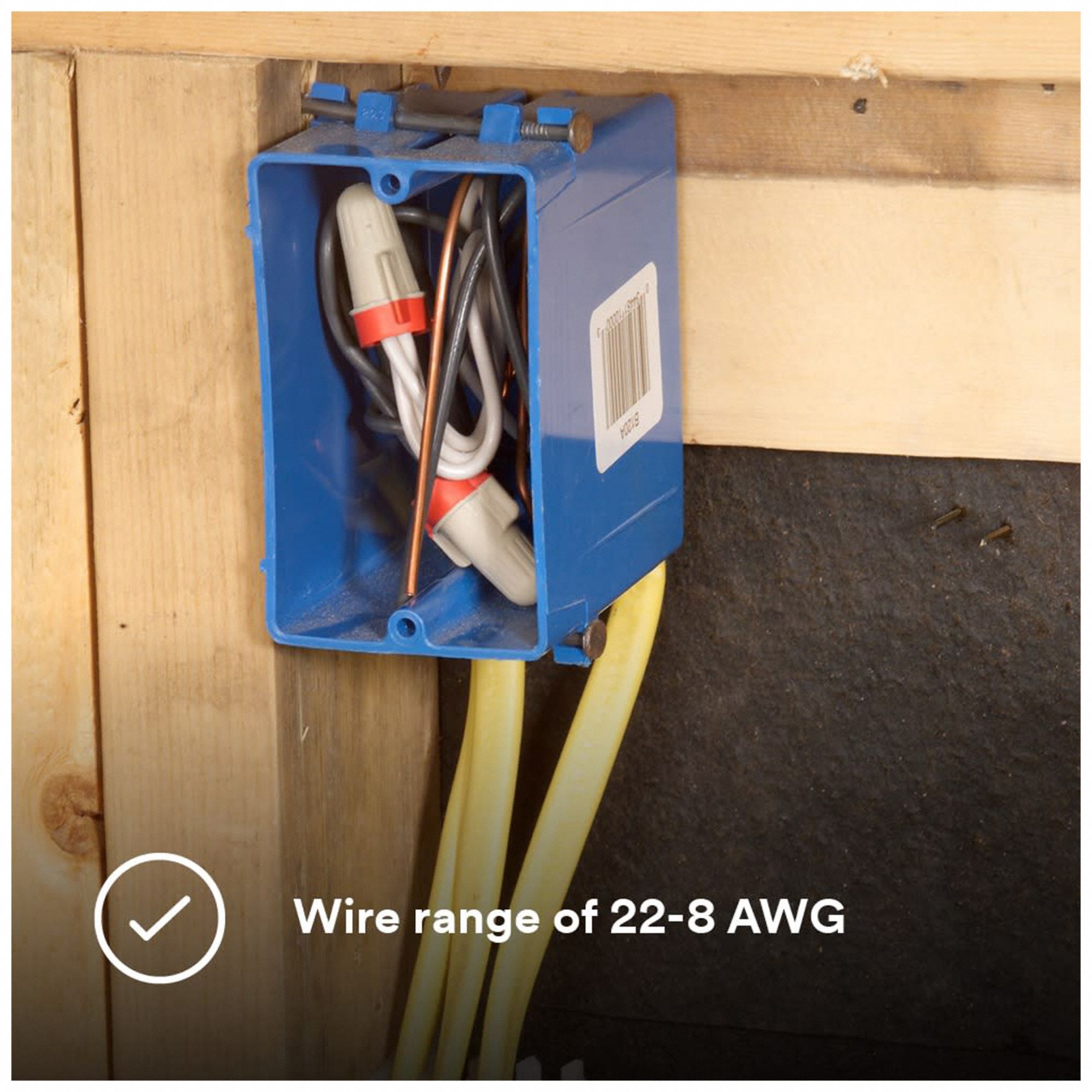 3M Twist On Wire Connector: Red/Tan, Polypropylene/Thermoplastic ...