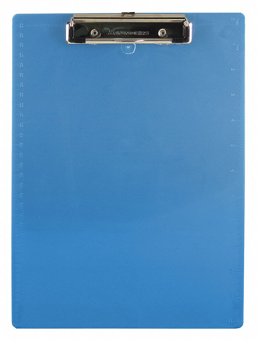 SAUNDERS CLIPBOARD,LETTER,ICE BLUE - Clipboards - WWG1DNT6 | 1DNT6 ...