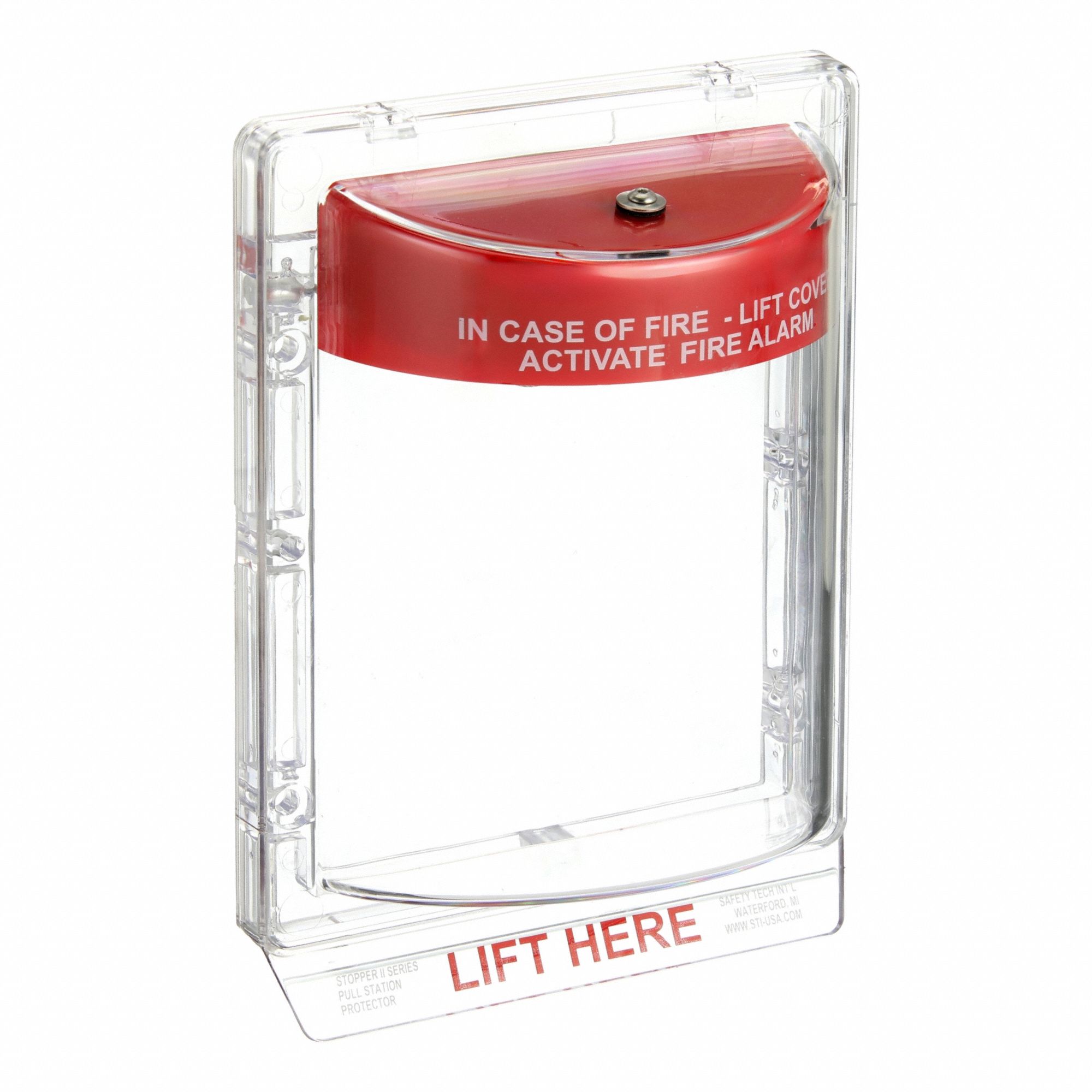 SAFETY TECHNOLOGY INTERNATIONAL, Wall Mount, Flush Mount Mounting, Pull ...