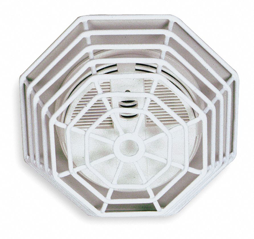 SAFETY TECHNOLOGY INTERNATIONAL SMOKE DETECTOR GUARD,STEEL WIRE,FLUSH ...