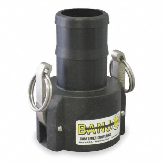 BANJO Cam and Groove Coupling: 2 in Coupling Size, 2 in Hose Fitting ...