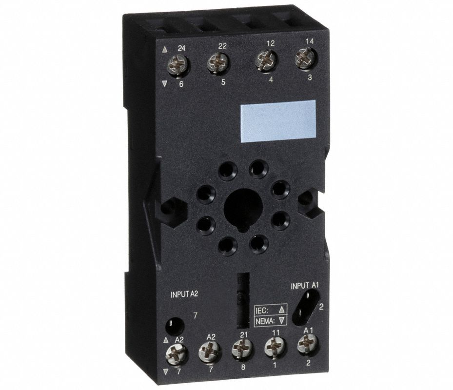 SCHNEIDER Enchufe de Relevador, Estilo de Base Octal, Número de ...