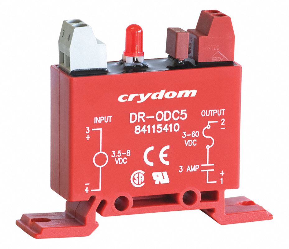 CRYDOM Modulo Relevador,3.5VCD Min,3VCD Salida - 1DTT7 | DR-ODC5 ...