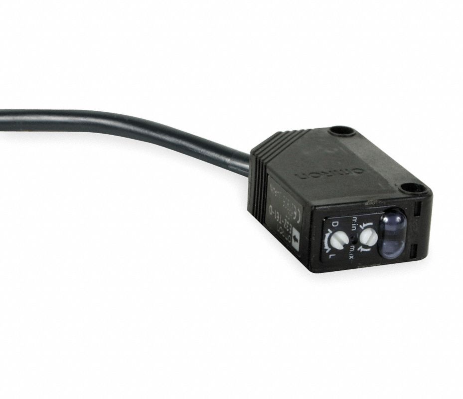 OMRON Sensor,Rectangular,NPN,Dist Max 49 pies - 1DU38 | E3Z-T61 ...