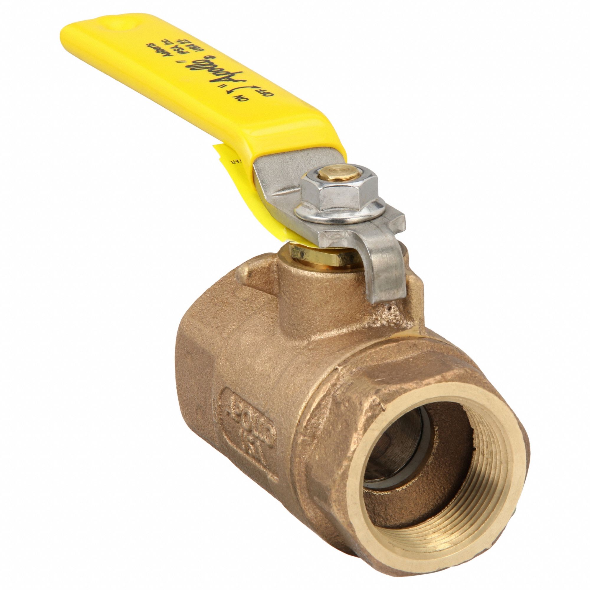APOLLO, 1 1/4 in, Bronze, Manual Two-Way Ball Valve - 1DZH9|7010610 - Grainger