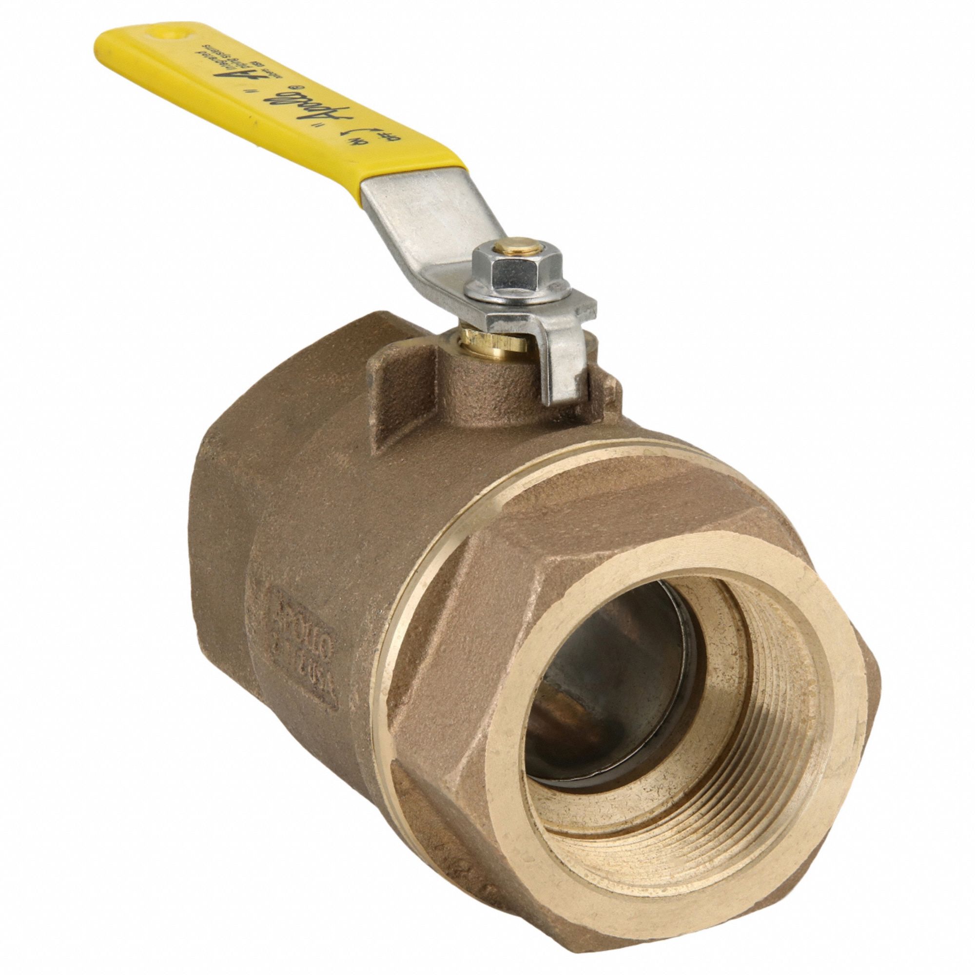 APOLLO, 2 1/2 in, Bronze, Manual Two-Way Ball Valve - 1DZJ3|7010910A - Grainger