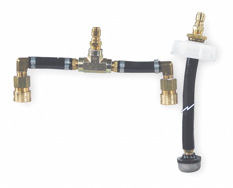 ROBINAIR, Adapter Kit, Engine Coolant Service, Tank Adapter Kit - 1DZK6 ...