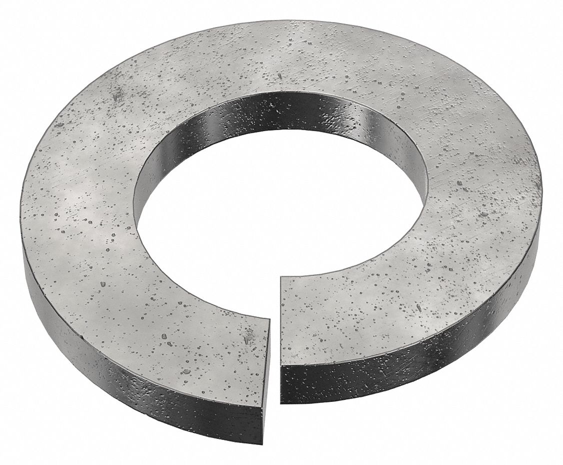 Steel, 3/8 in Screw Sz, Split Lock Washer - 1DZV5|LWLIS037USA-100BX ...