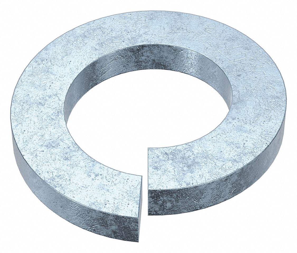 For Screw Size #12, Split Lock, Split Lock Washer - 1DZX8|LWLIS-120USA ...