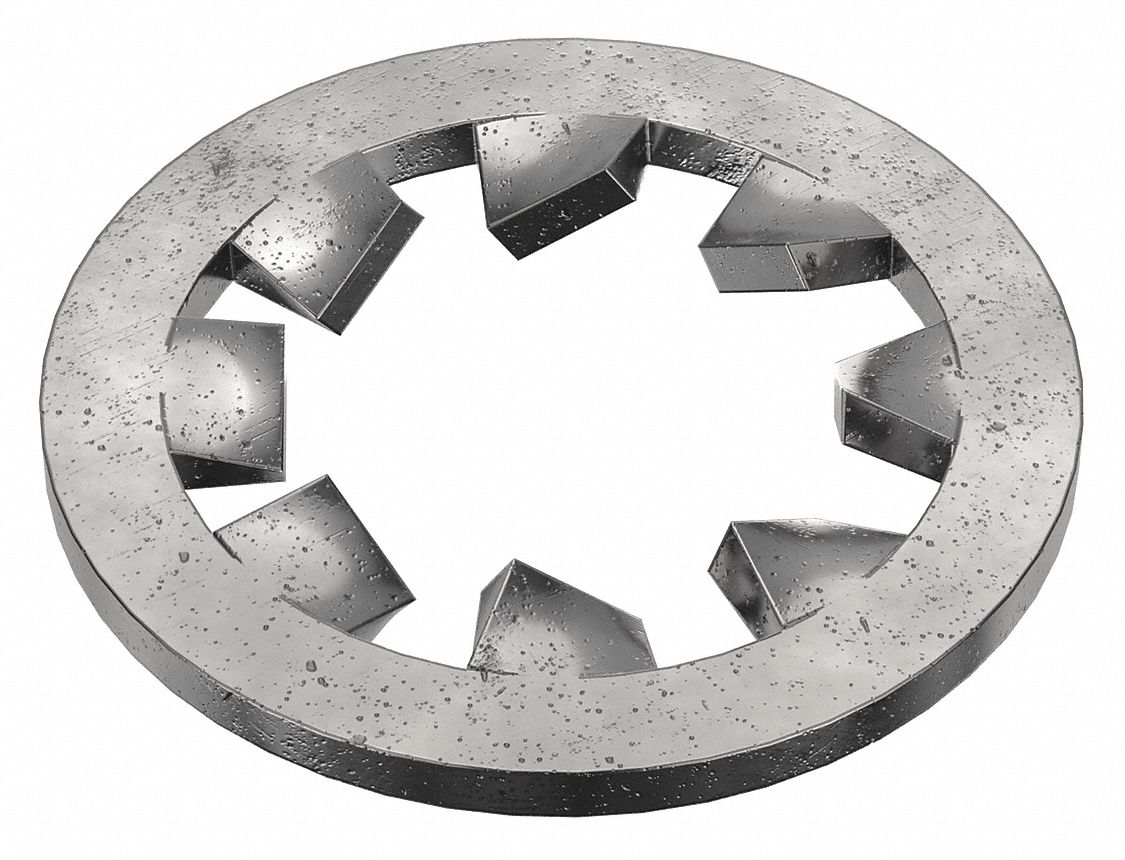 For Screw Size 3/8 in, Internal Tooth Lock, Lock Washer - 1EAN7 ...