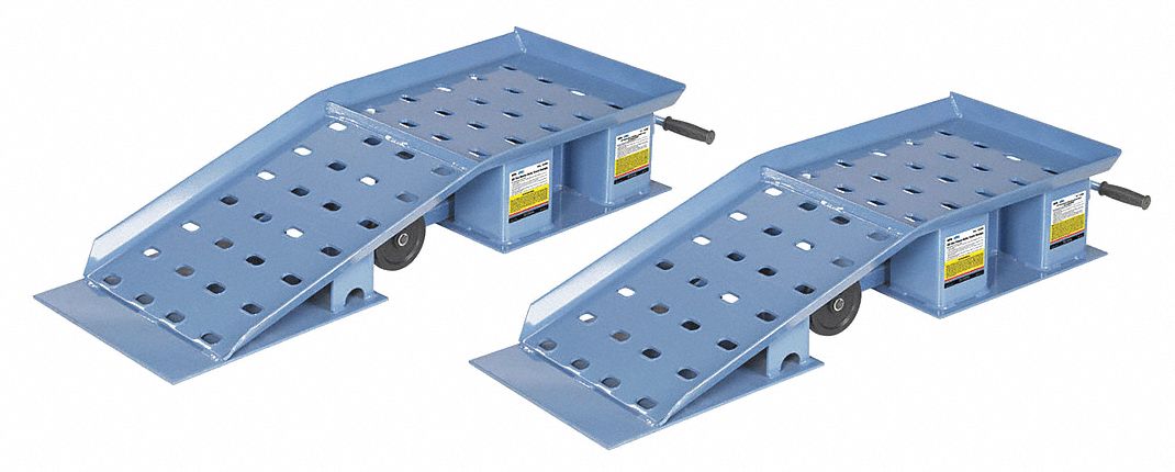 Wide Truck Ramps,20 Tons,1 PR - Grainger