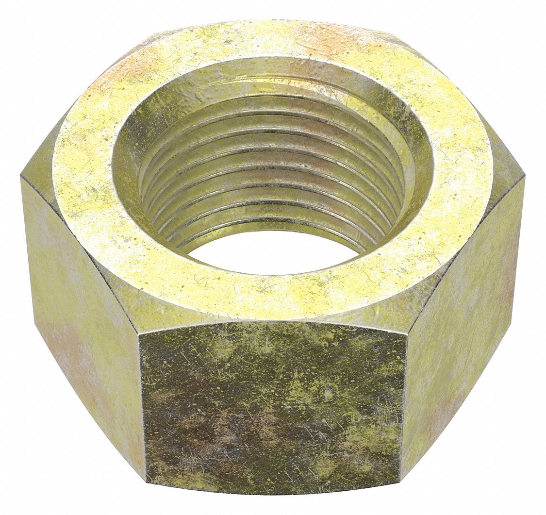 Std Hex, 5/8"-18 Thread, Hex Nut - 1EE46|1EE46 - Grainger