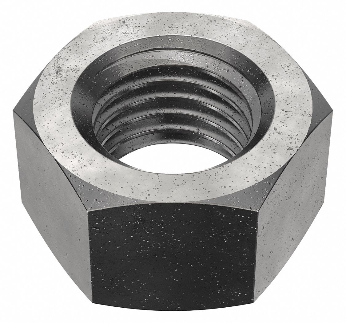 Std Hex, 7/8"-9 Thread, Hex Nut - 1EE81|1EE81 - Grainger