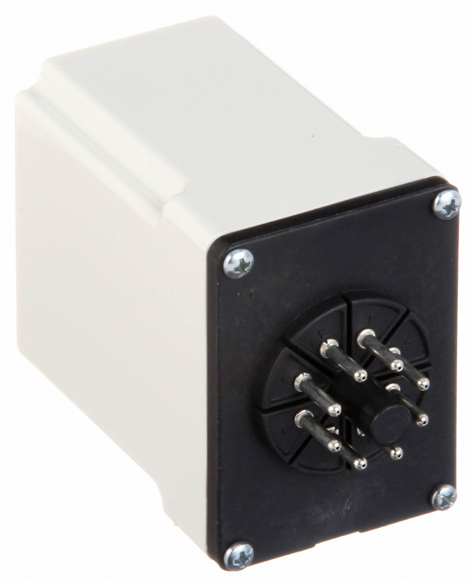 DAYTON Single Function Time Delay Relay: 8 Pins - Relay, Potentiometer ...