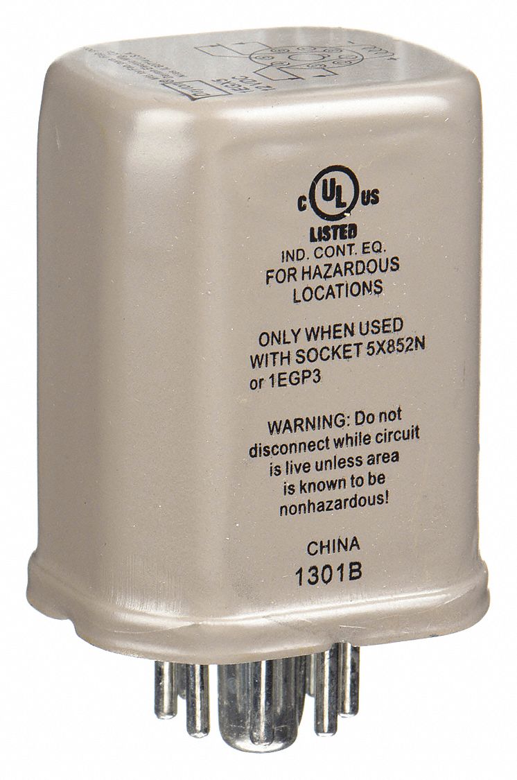 Hermetically Sealed Relay, 12V DC Coil Volts, 12A @ 240V AC Contact ...