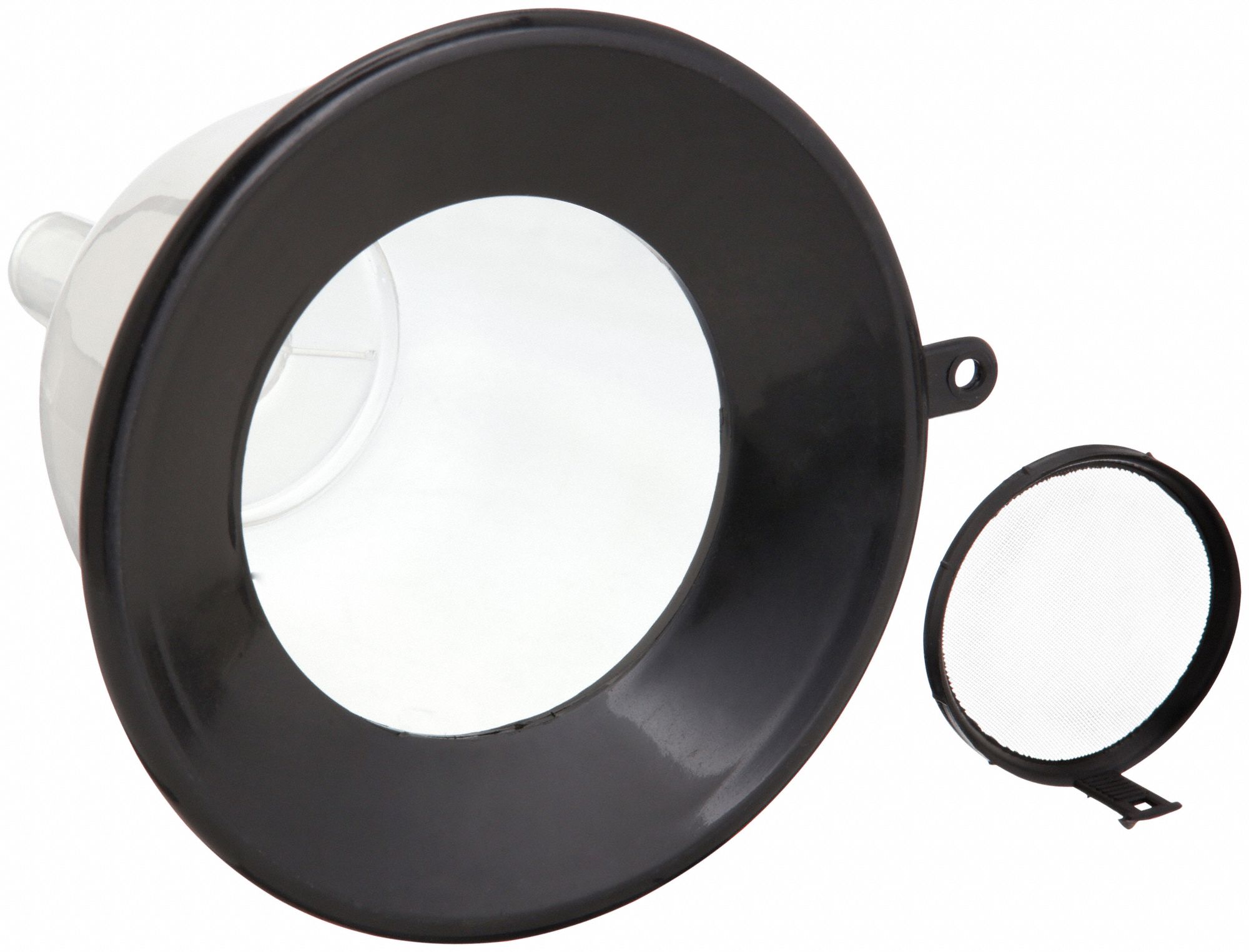 WESTWARD Spout Funnel with Screen: Plastic, 25 fl oz Fluid Capacity, 3 ...