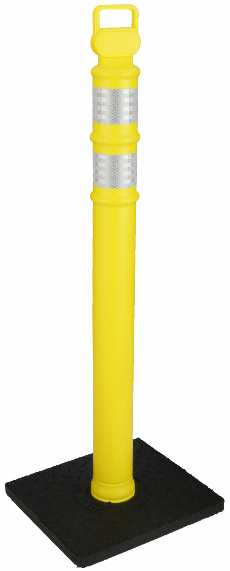 Portable, Yellow, Delineator Post - 1EKV8|03-747YRBC - Grainger