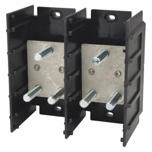 BUSSMANN, 2 Poles, Power Distribution Block - 1EW65|16591-2 - Grainger