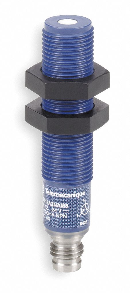 TELEMECANIQUE SENSORS, 12 mm Dia, Built-in Connector, Cylindrical ...