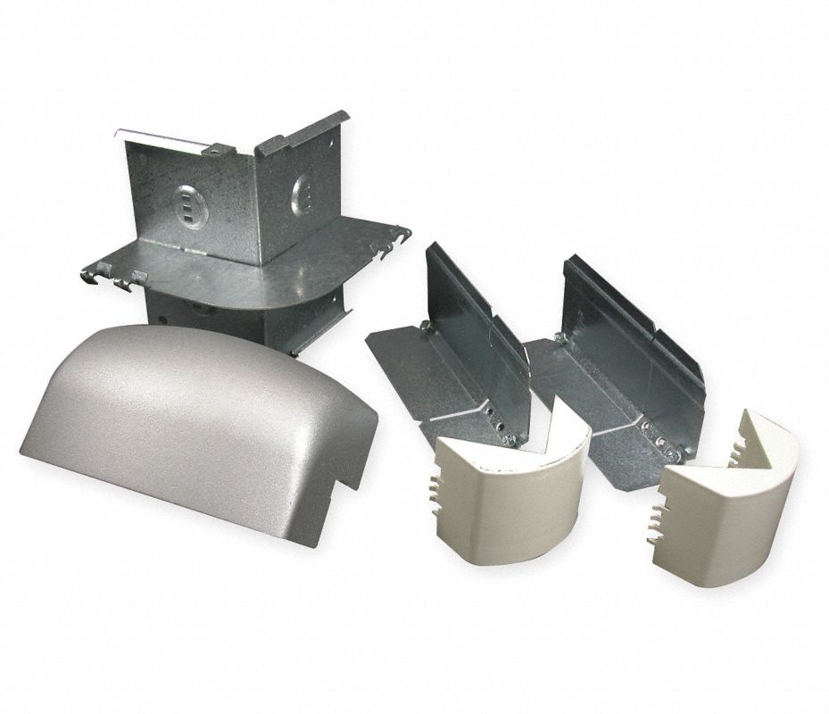 LEGRAND Codo Externo,5.9Lx5.75Anx5.75Alpulg,Gris - Cubiertas para ...