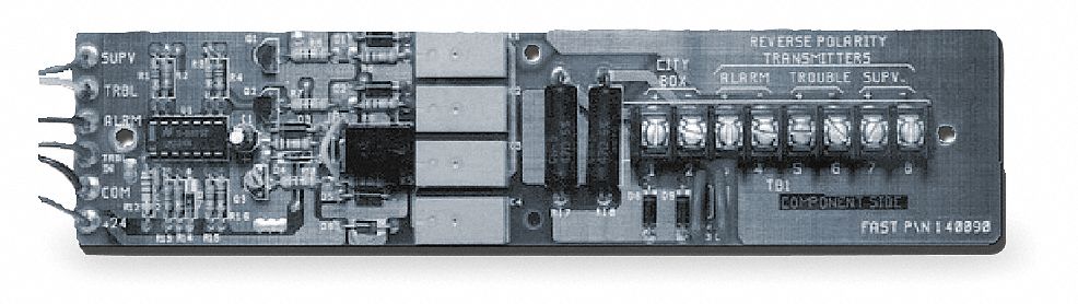 EDWARDS SIGNALING, 24V DC, 200 mA @ 24V DC, Reverse Polarity Module ...