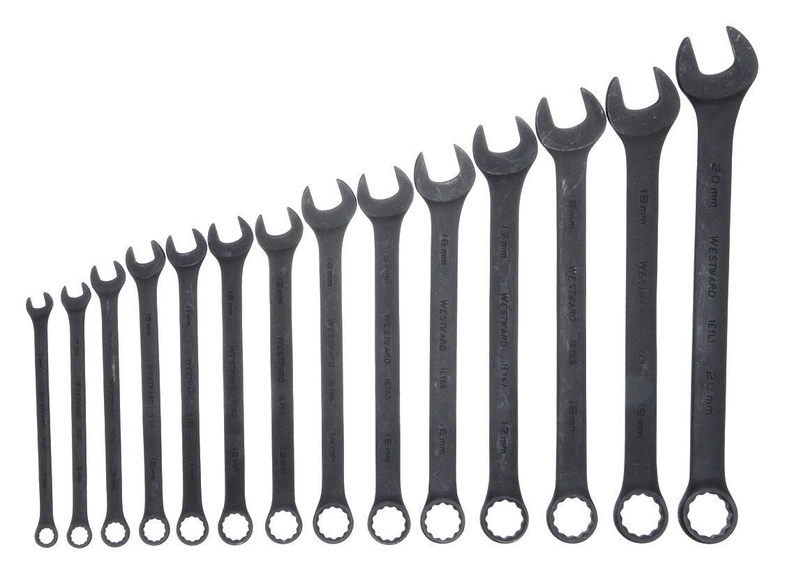 WESTWARD Juego de Llaves Combinadas herramientas 5" a 10-1/4" - 1EYD4 | 1EYD4 - Grainger México